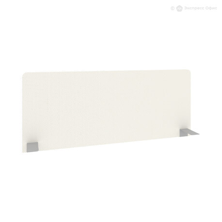 Купить настольный экран Slim С.ТЭКР-4 Ткань белая, Пластик серый в ...