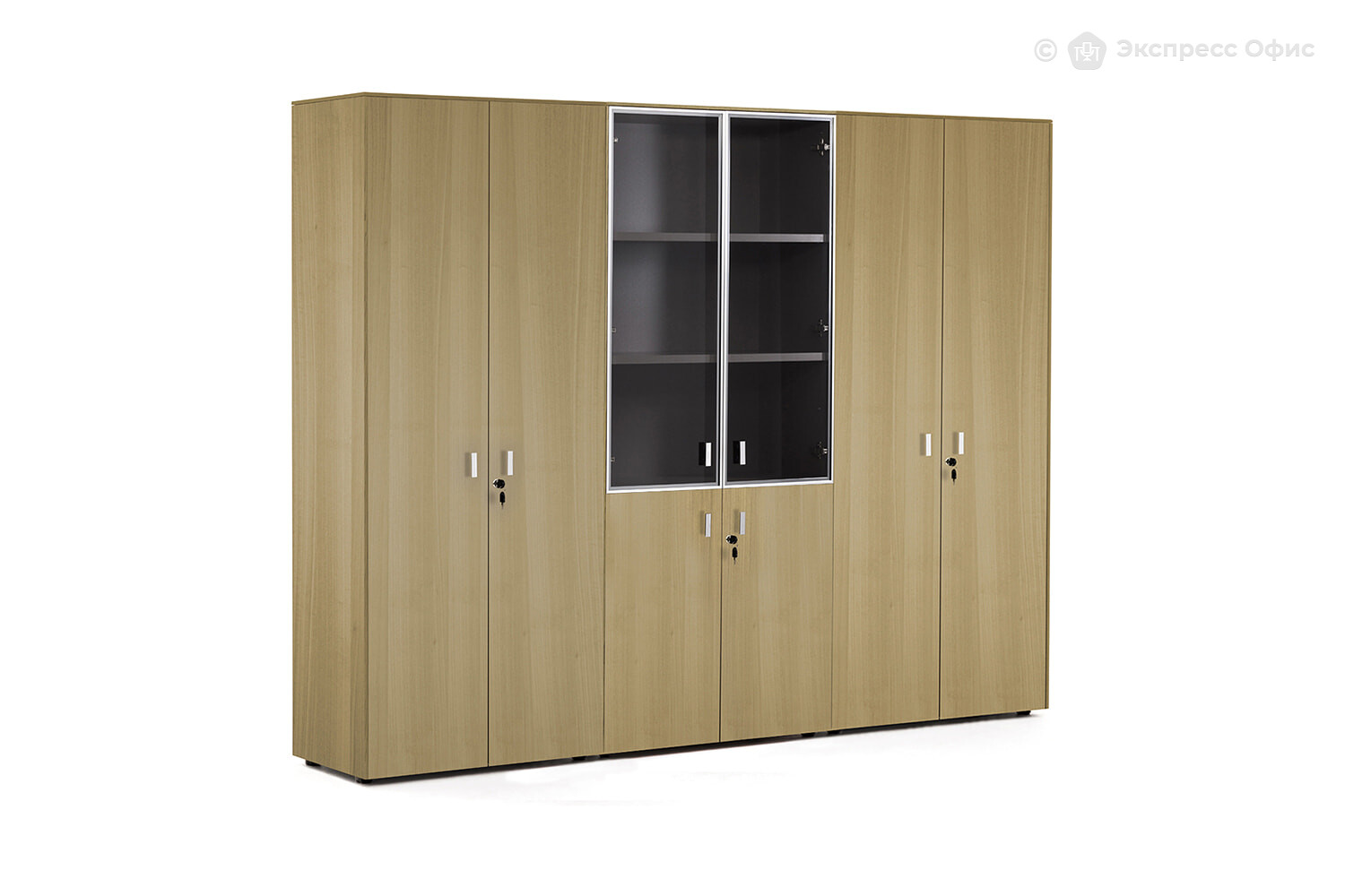 Шкаф для документов Enzo 109 733 ECL-L 51 Эвкалипт светлый, Хром ...
