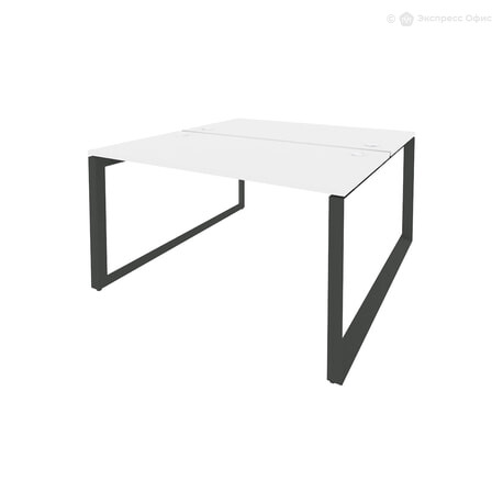 Бенч-стол Onix O.MO-D.RS-2.3.7 Белый бриллиант, Металл антрацит - купить по выгодной цене в ...