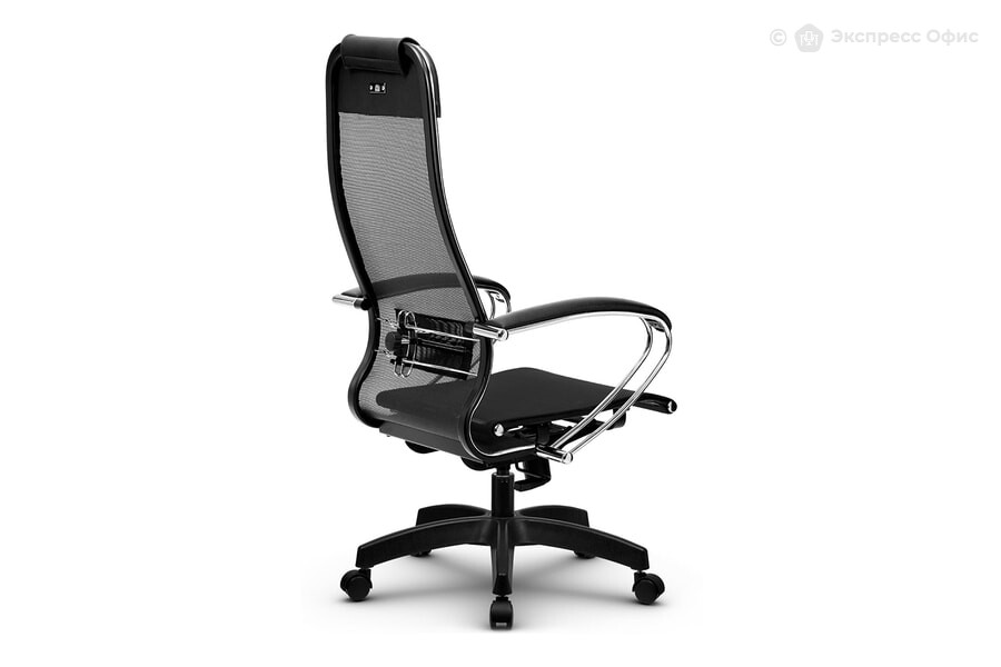 Купить кресло для руководителя Метта B 1m 4/K131 Сетка Т черная за 19 ...