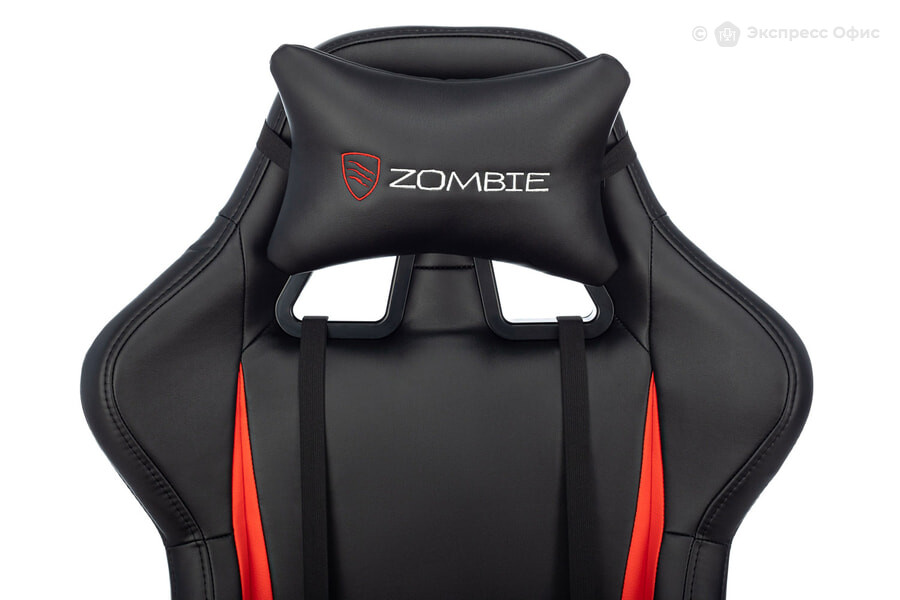 Игровое кресло Zombie Game Tetra ZOMBIE GAME TETRA BR Экокожа черная ...