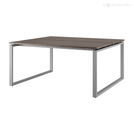 Бенч-стол Kobor Дуб чарльстон H3154 ST36, Алюминиевый металлик RAL9006 ...